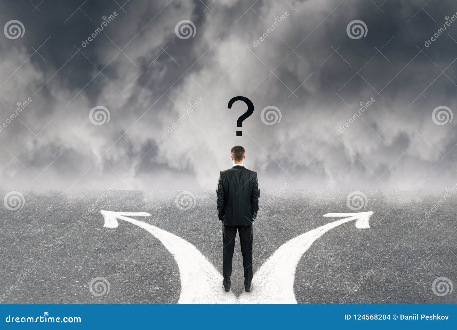 Different Direction and Confusion Concept Stock Photo - Image of change ...