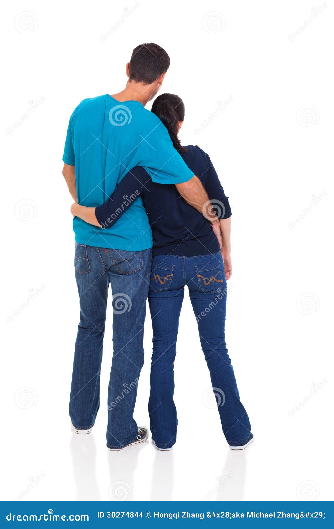 Couple back view stock photo. Image of cute, length, couple - 30274844