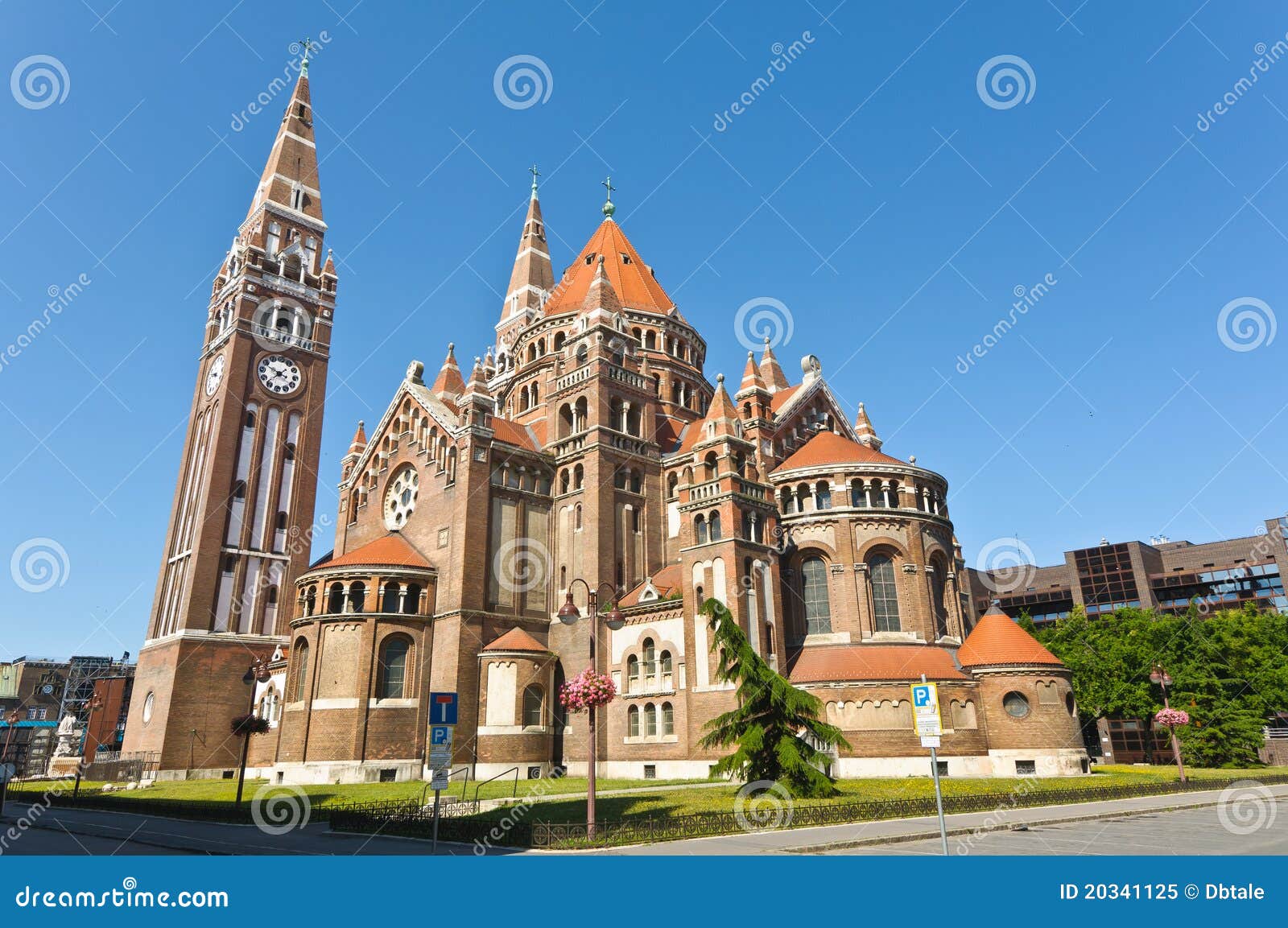 The Back of the Votive Church Stock Image - Image of back, rear: 20341125