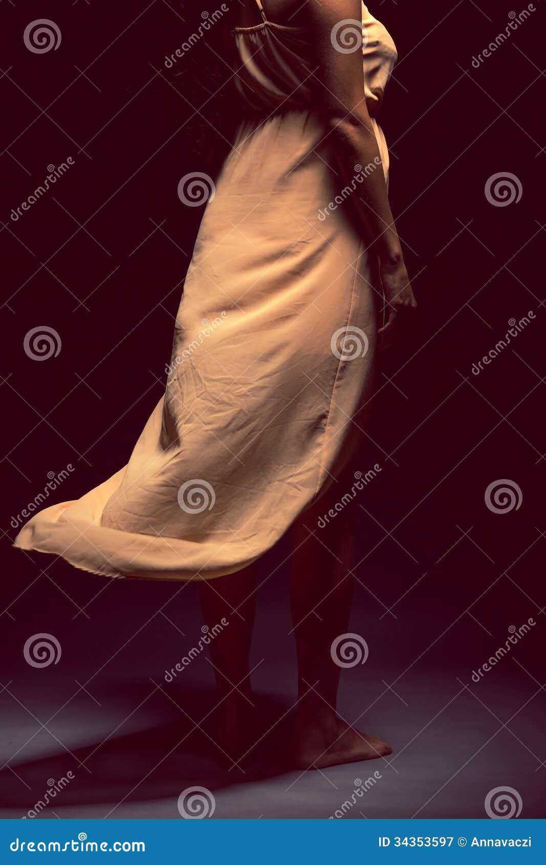 Back of a woman stock image. Image of skirt, glamour - 34353597