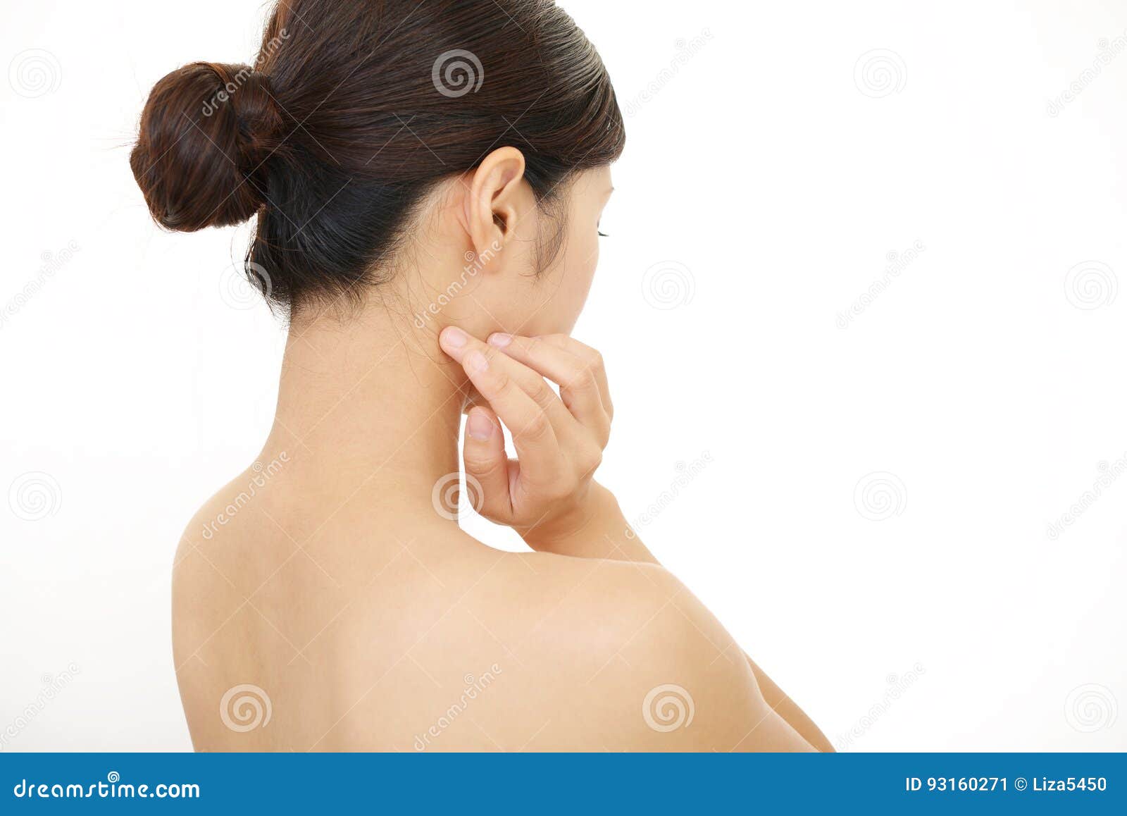 Back of a woman stock image. Image of japanese, care - 93160271