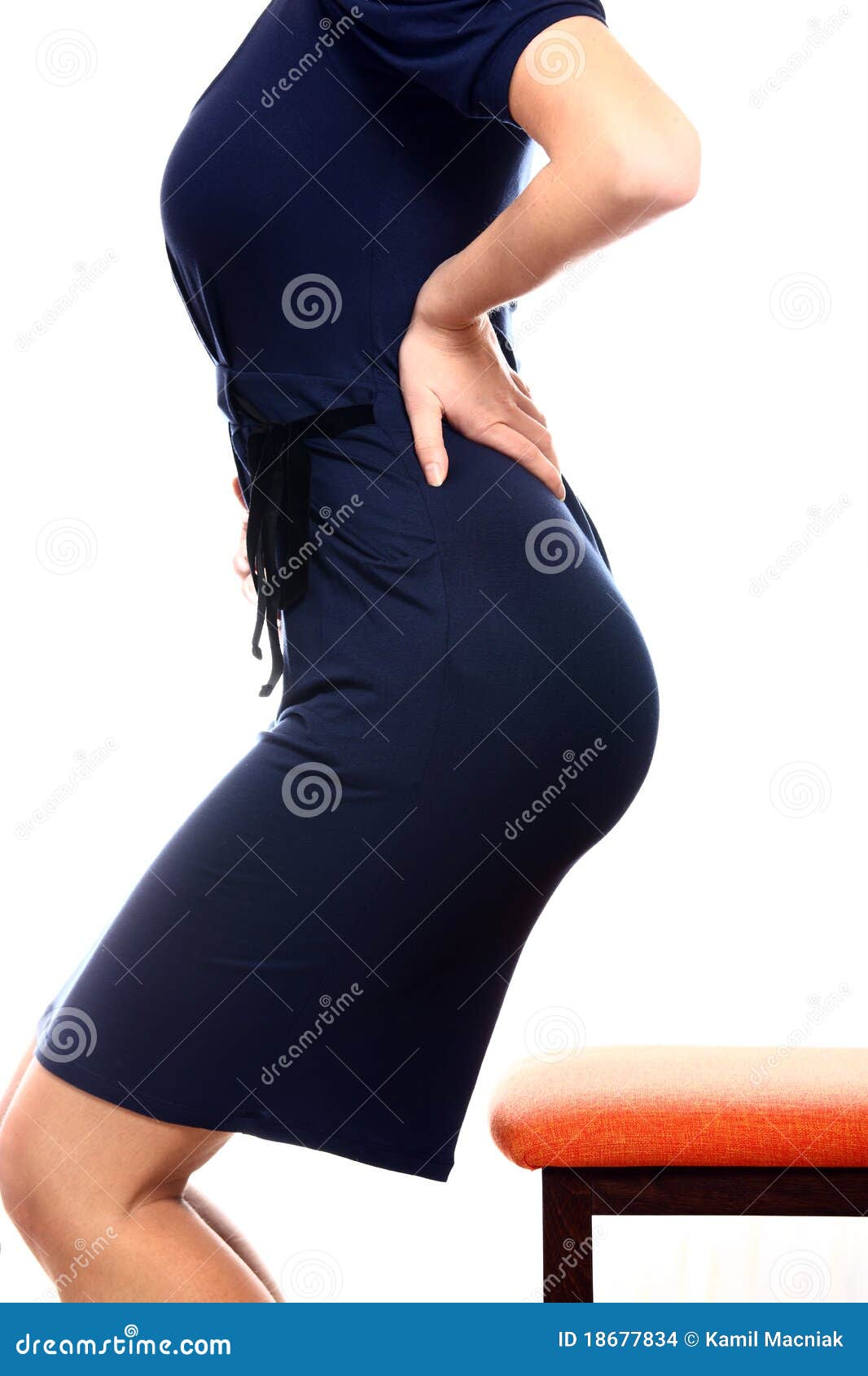 Backache stock photo. Image of health, female, girl, hand - 18677834