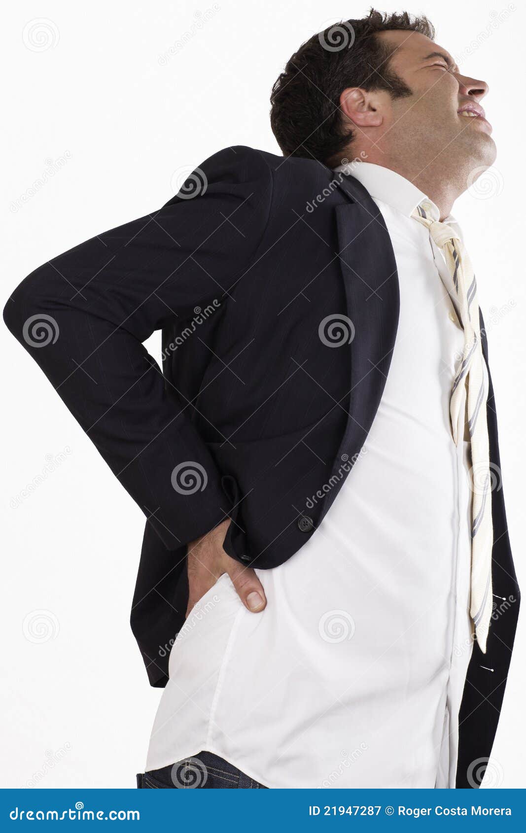 Backache stock image. Image of healthcare, caucasian - 21947287