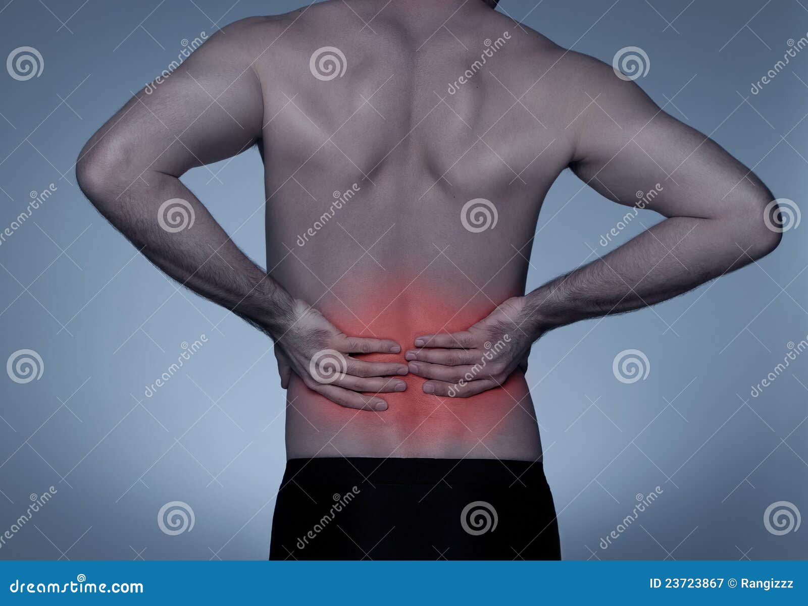 Backache stock image. Image of human, body, cramp, healthcare - 23723867