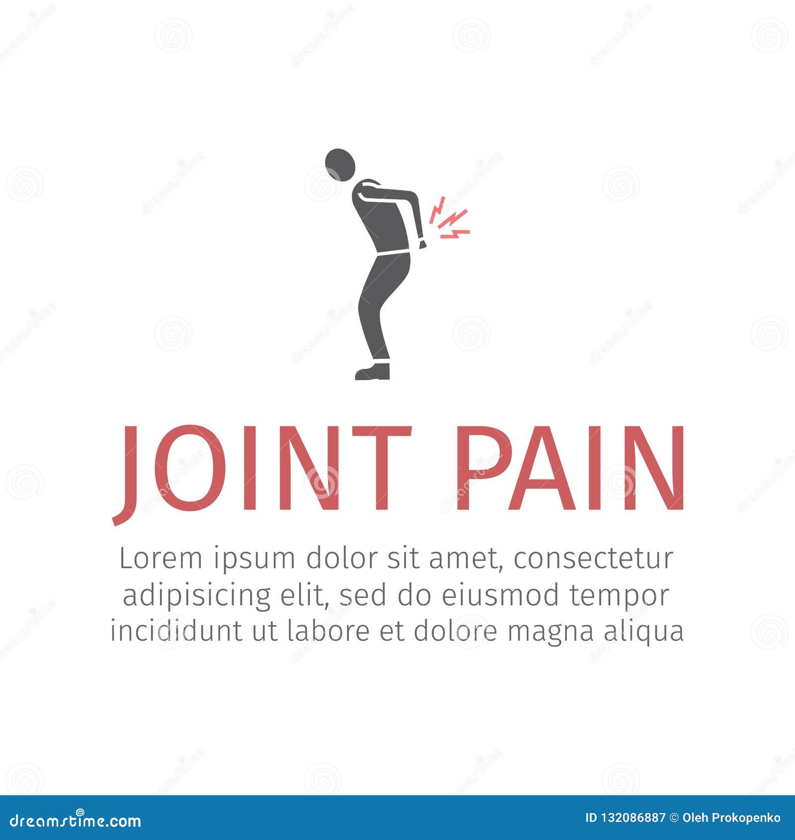 Backache Vector Icon. Vector Sign for Web Graphic. Stock Vector ...