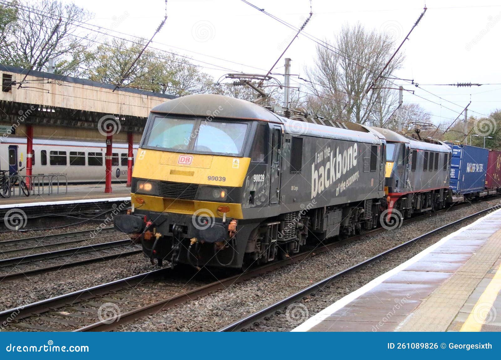 Backbone of the Economy Livery on Electric Train Editorial Photo ...