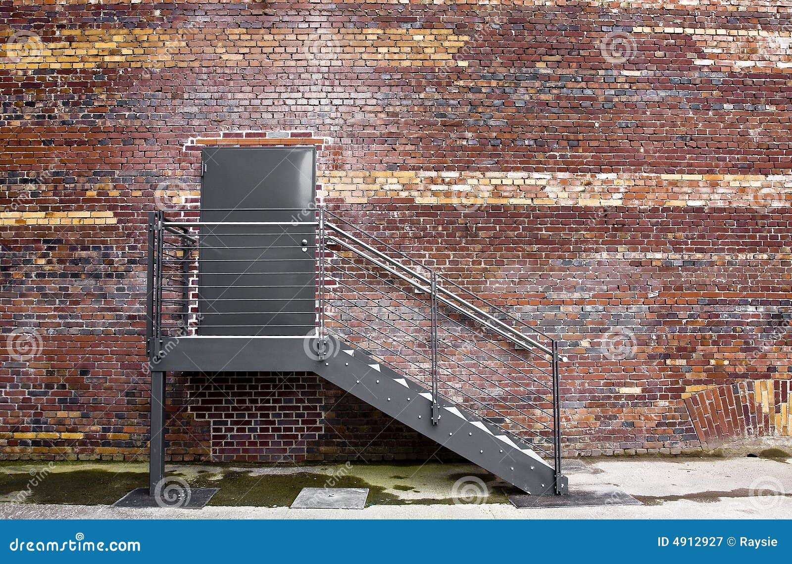 Backdoor stock image. Image of entrance, brick, wall, doorway - 4912927