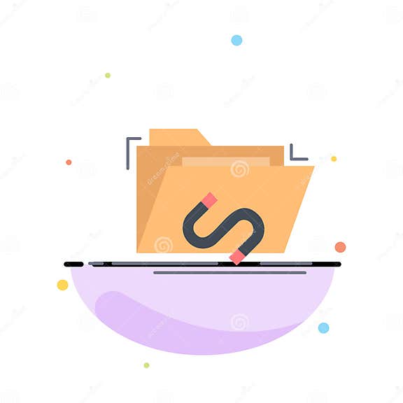 Backdoor, Exploit, File, Internet, Software Flat Color Icon Vector ...