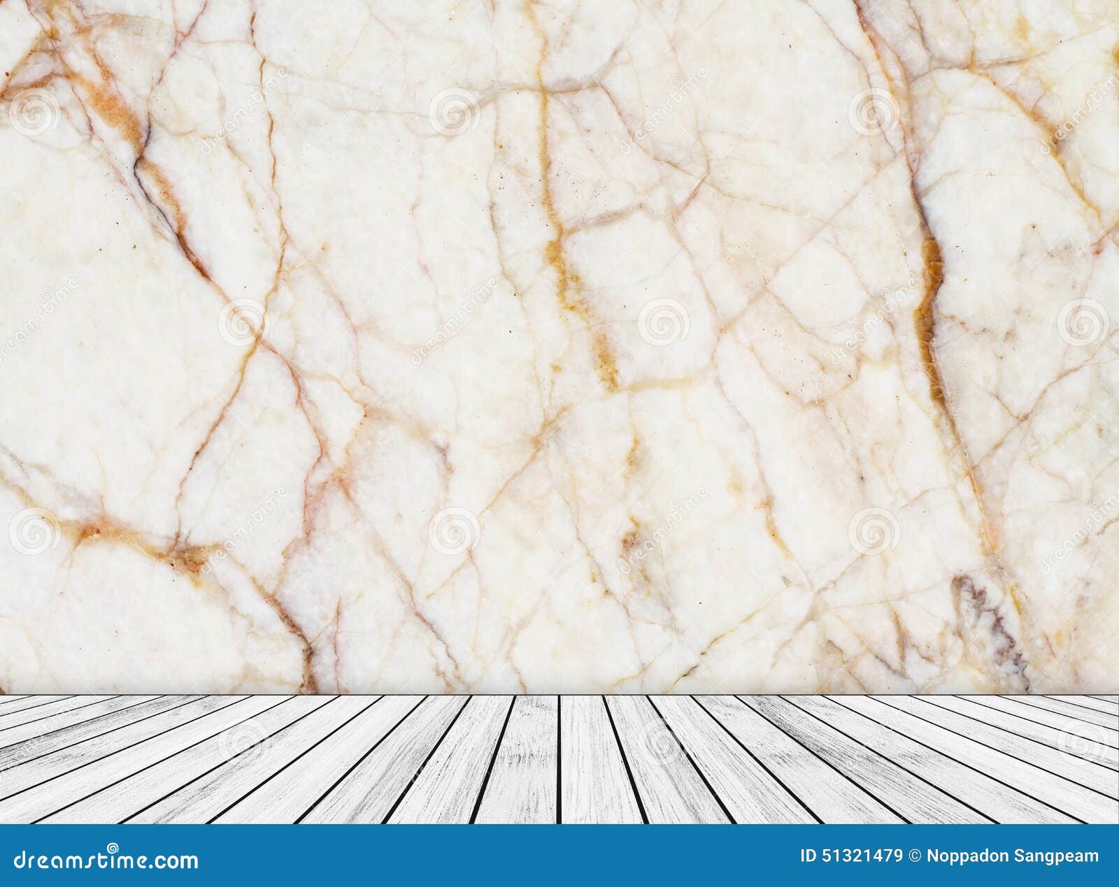 Backdrop Abstract Marble Wall and Wood Slabs Arranged in Perspective ...