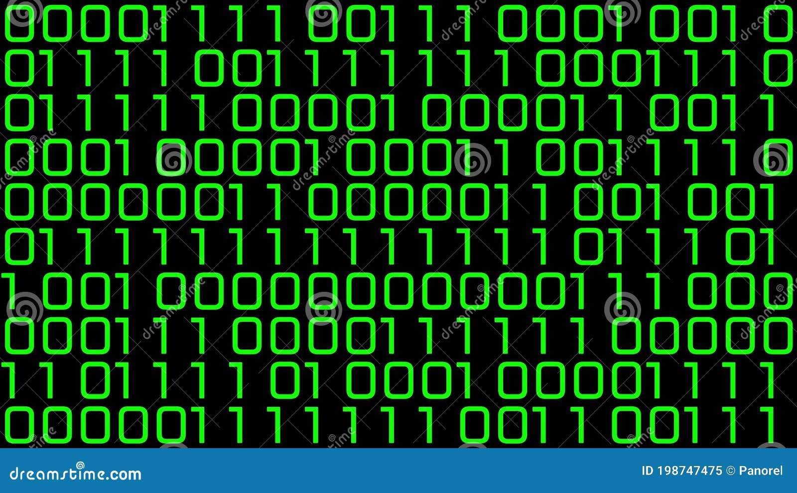 Binary Numbers Backdrop Loop Stock Video - Video of coding, concept ...