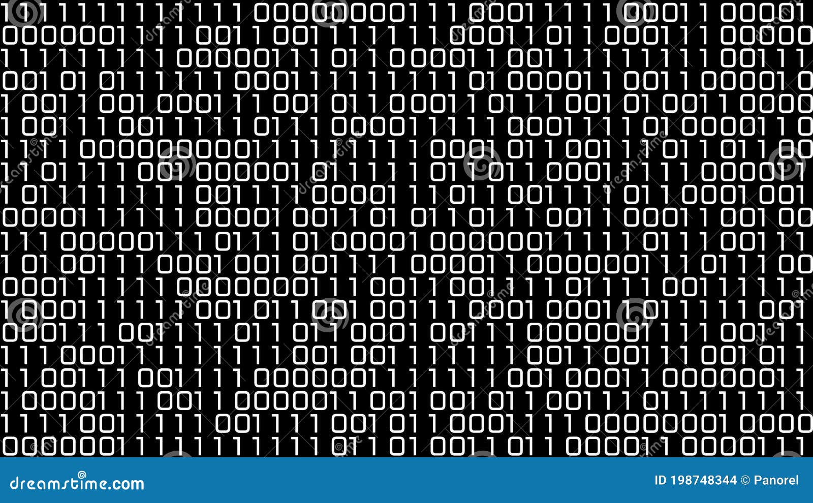 Binary Numbers Backdrop Loop Stock Footage - Video of information ...