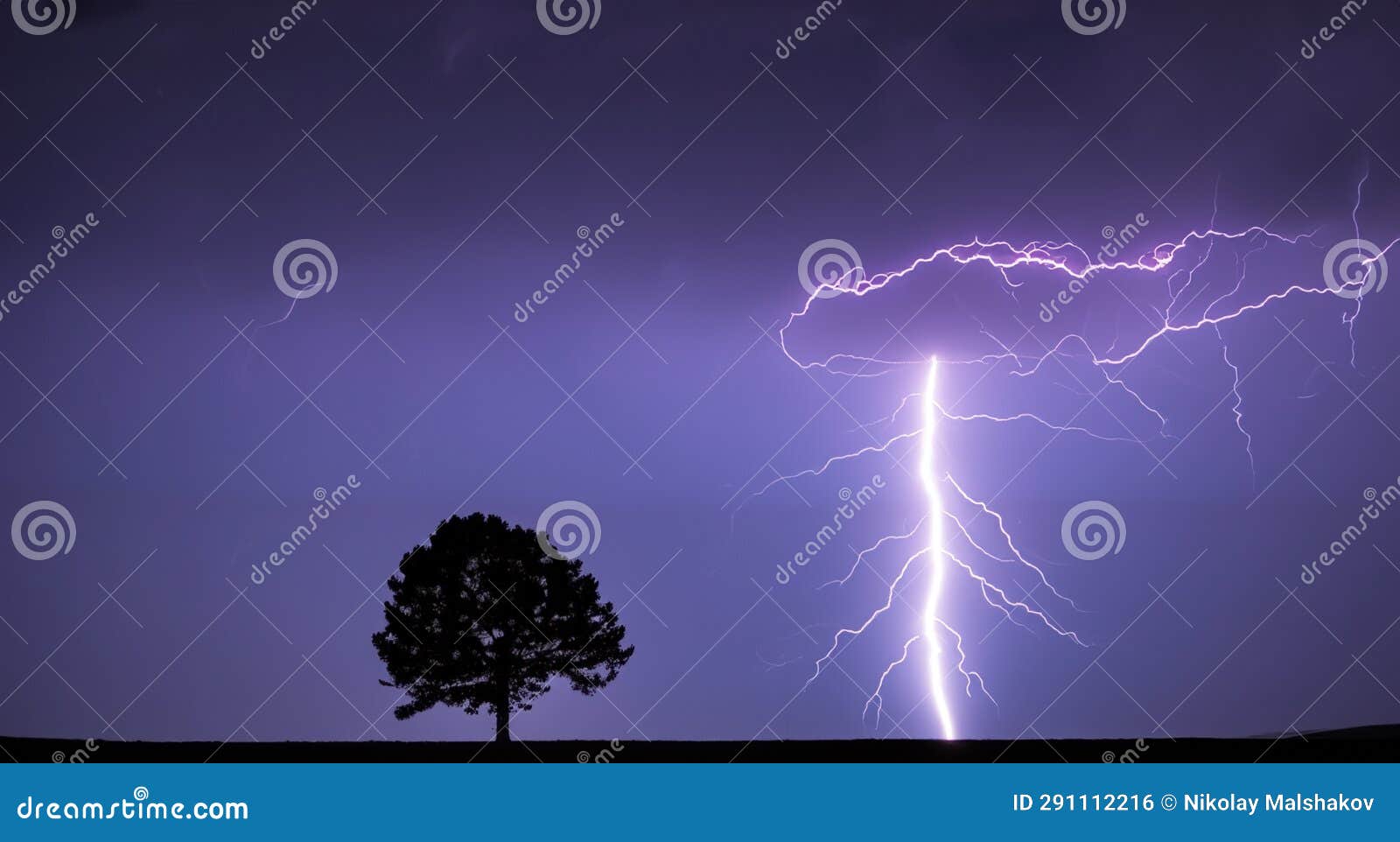 The Backdrop Captures the Electrifying Spectacle of Lightning in the ...