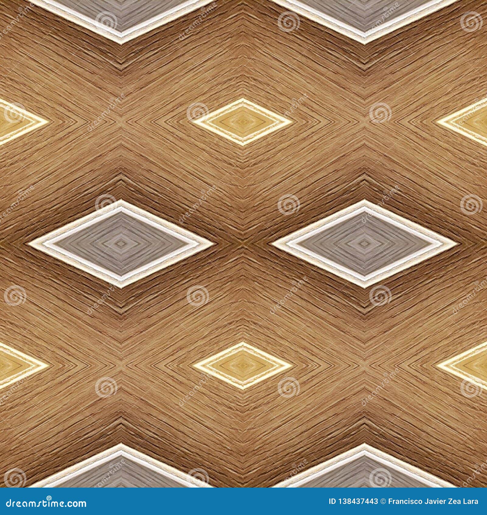 Abstract Design in Wood Material with Various Colors, Background and ...
