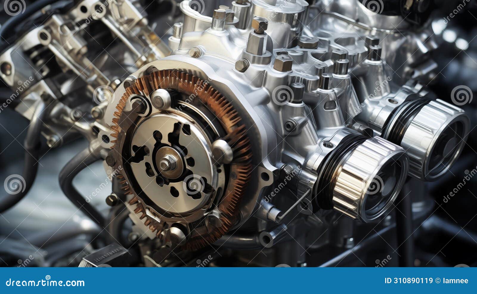 Four Stroke Ignition Vector Illustration | CartoonDealer.com #77924314