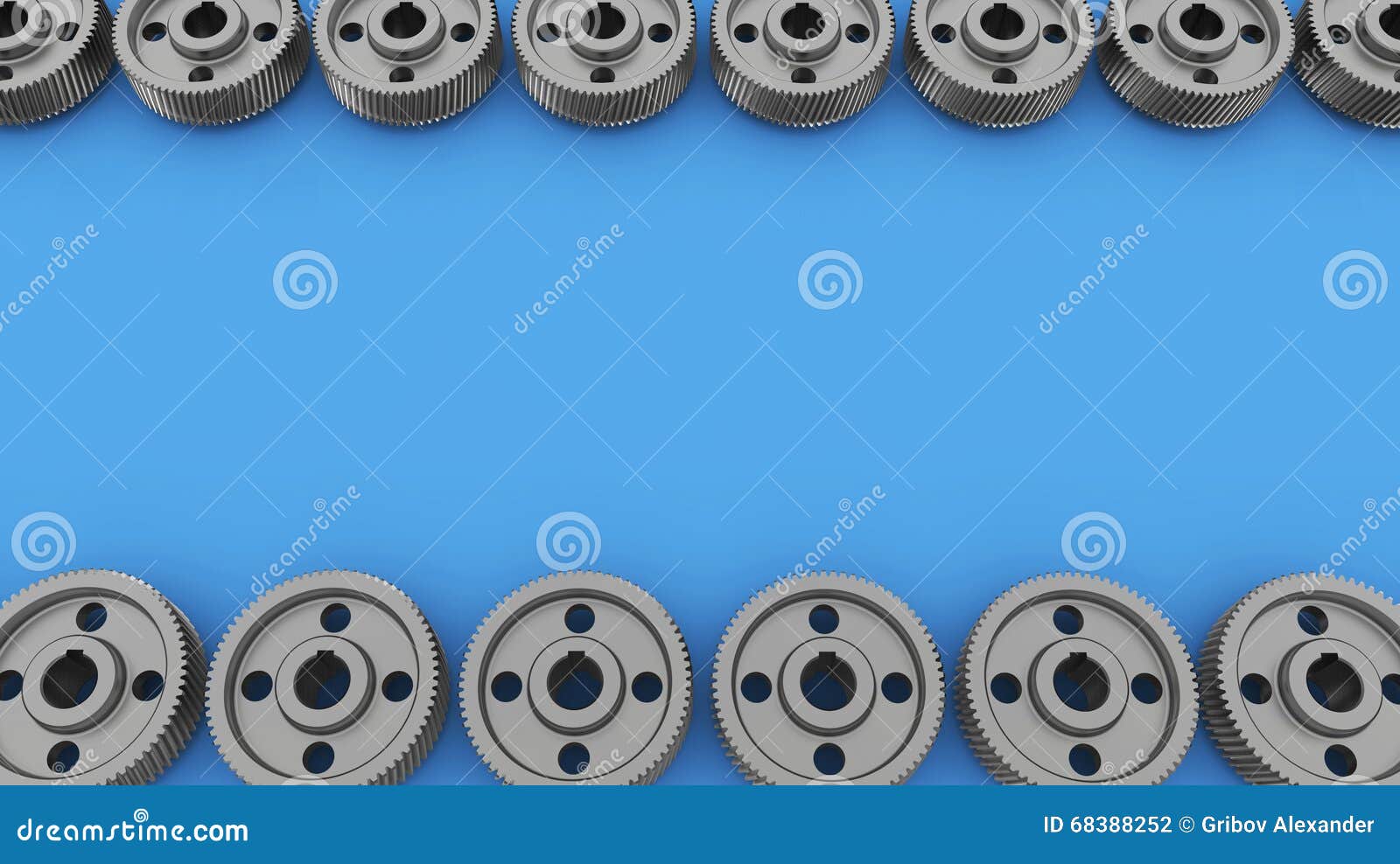 Backdrop with Gears and Cogwheels Stock Photo - Image of inside, banner ...