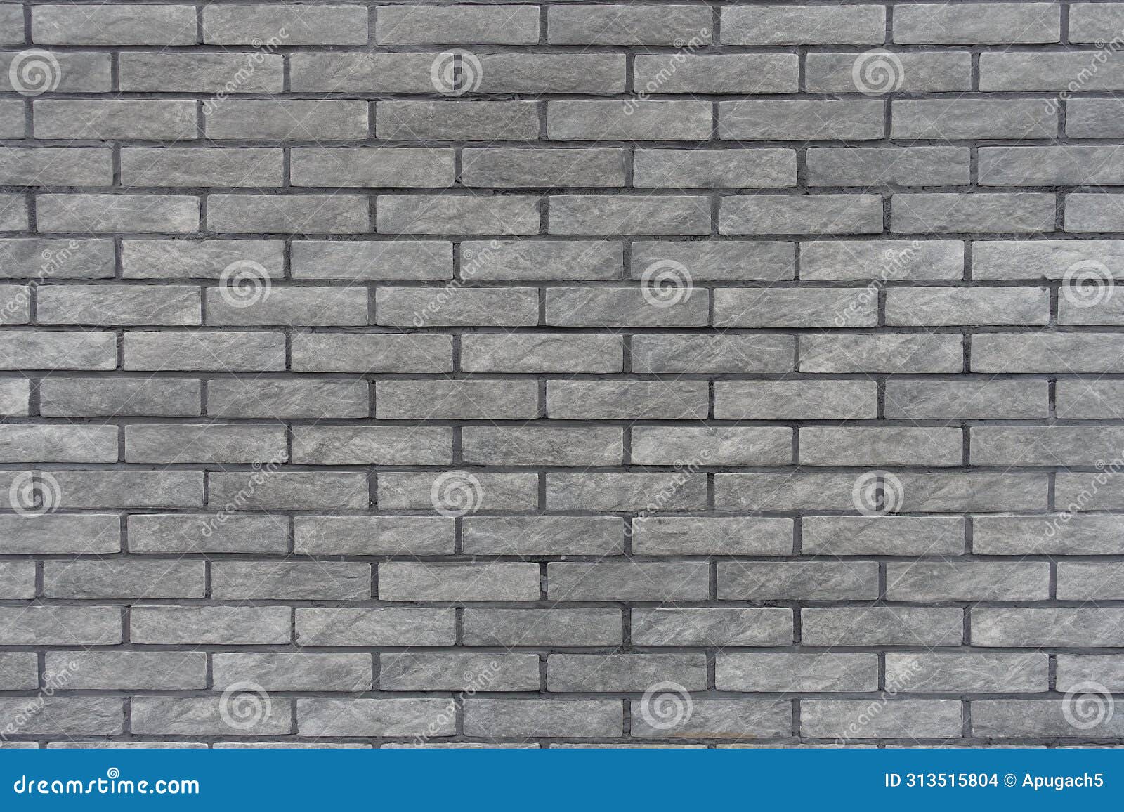 Backdrop - Gray Artificially Aged Brick Veneer Wall Stock Photo - Image ...