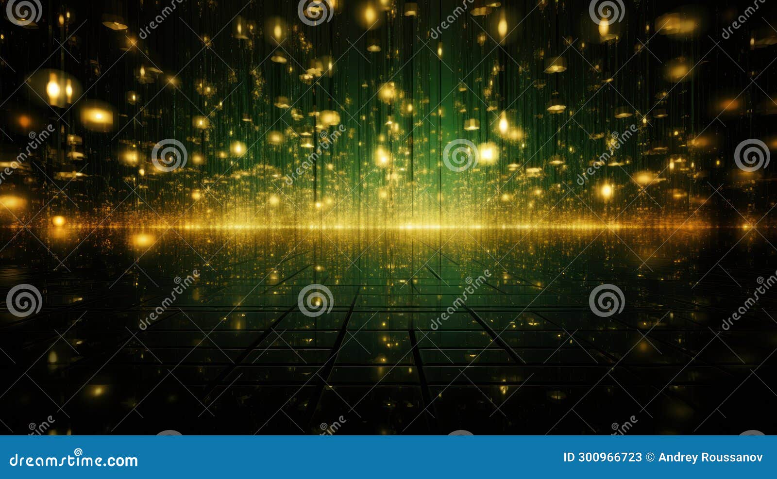 Backdrop in Green Tones in Matrix Style. Stock Image - Image of holiday ...