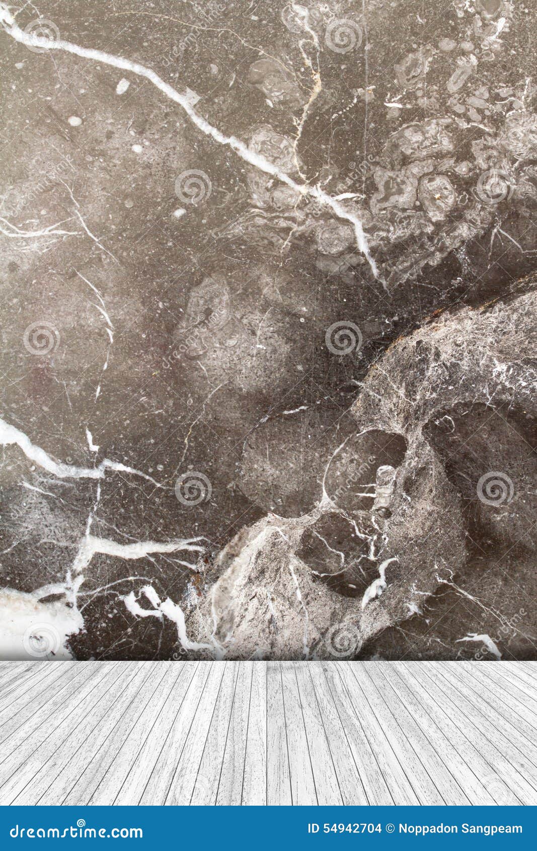 Backdrop Marble Wall And Wood Slabs Arranged In Perspective Texture ...
