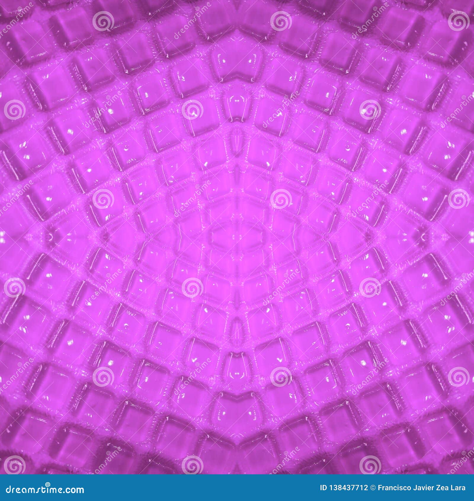 Abstract Design with Plastic Material in Pink Color, Background and ...