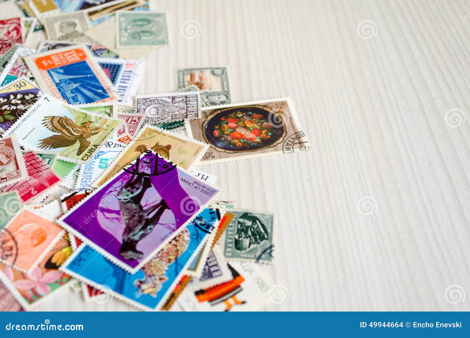 Backdrop of Old Postage Stamps Editorial Stock Image - Image of ...