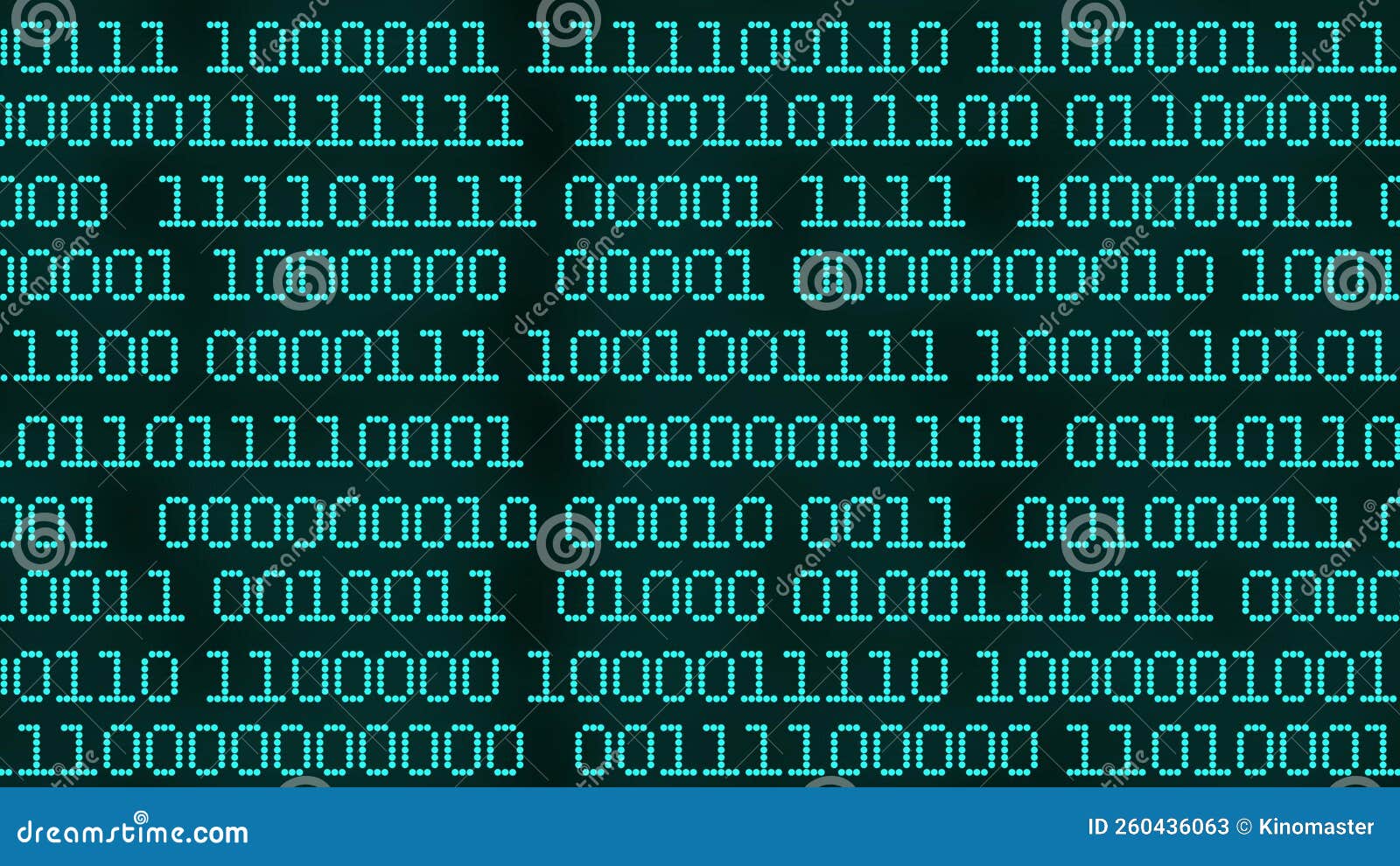 Backdrop of Ones and Zeros Representing Binary Numbers of Computing ...