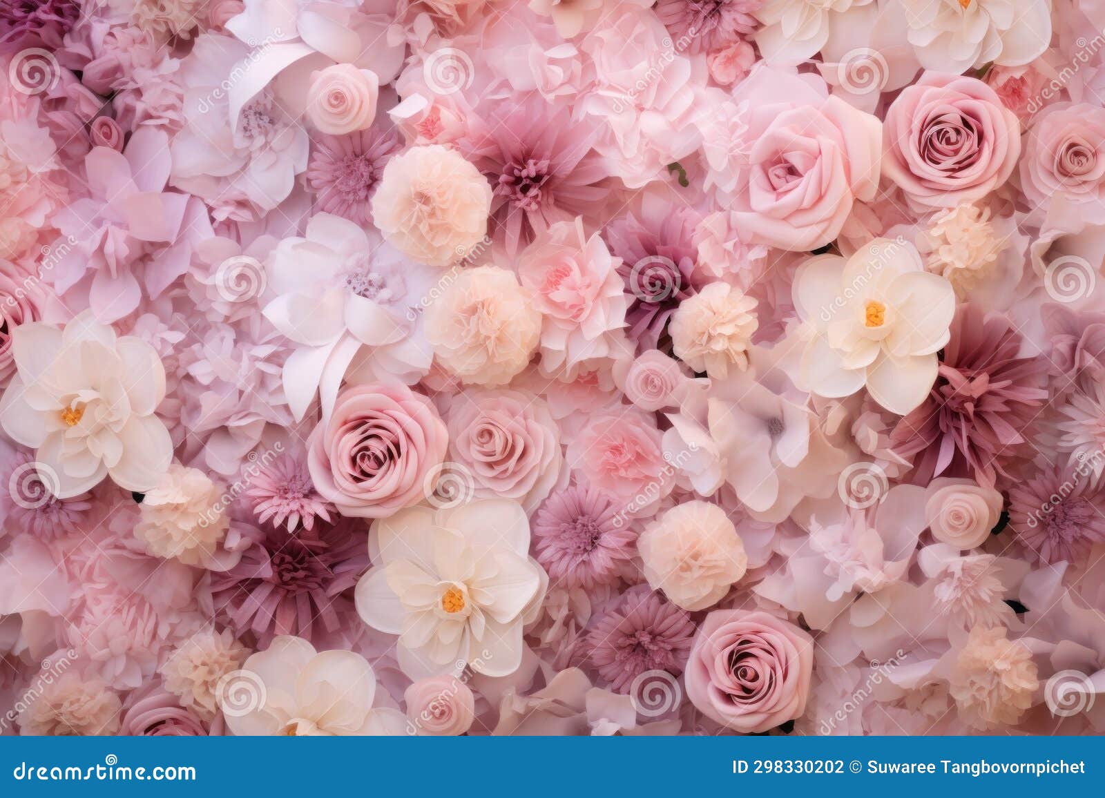 Backdrop of Pink Floral Texture Background Stock Illustration ...