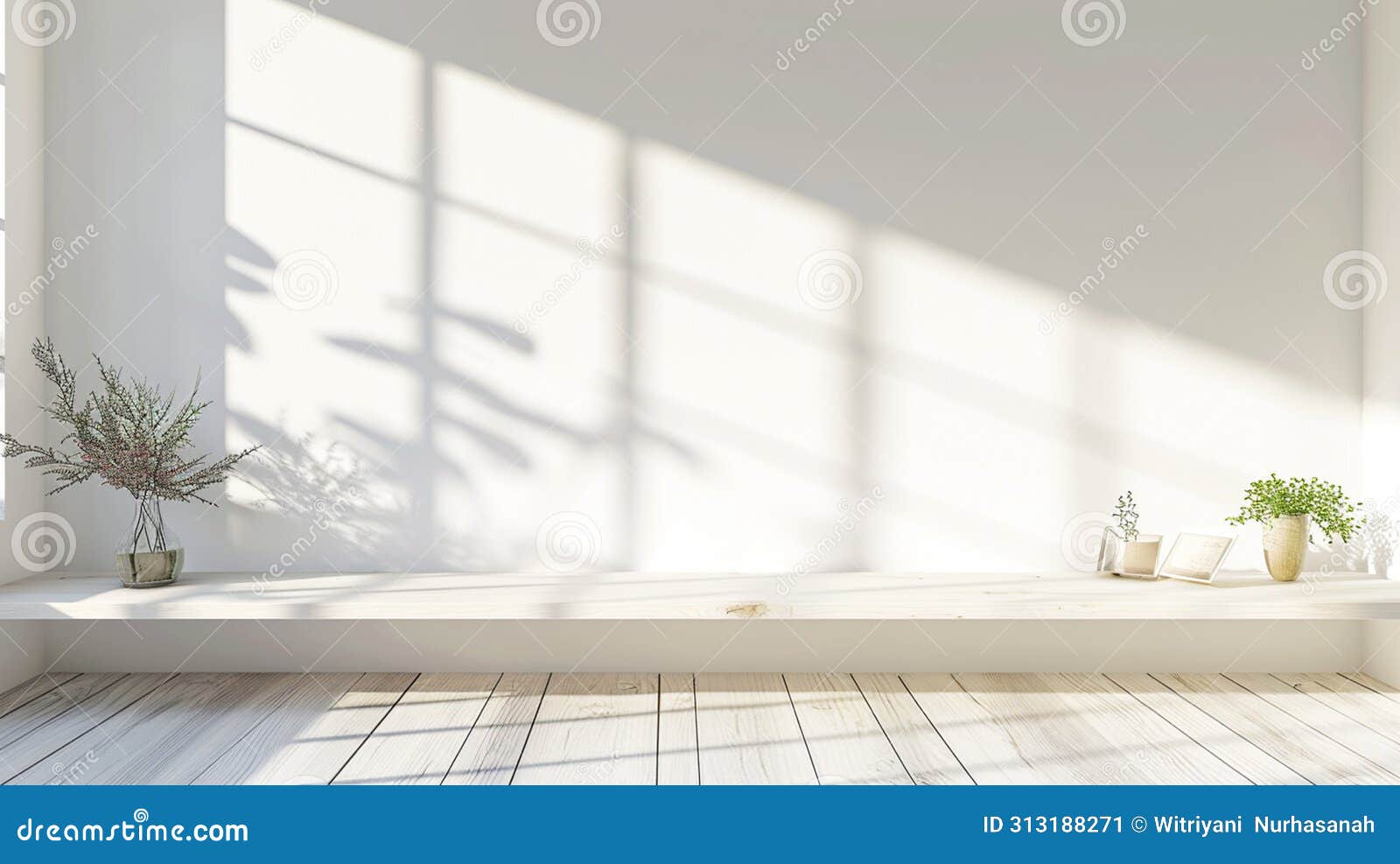 Backdrop Shelf Minimal Floor Bg Summer Scene Loft Spring Template ...