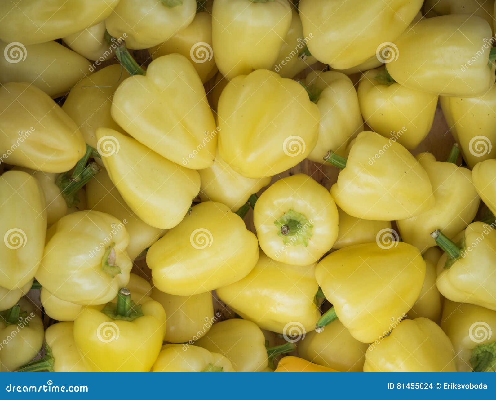 Backdrop of Stacked Yellow Peppers Stock Photo - Image of organic ...