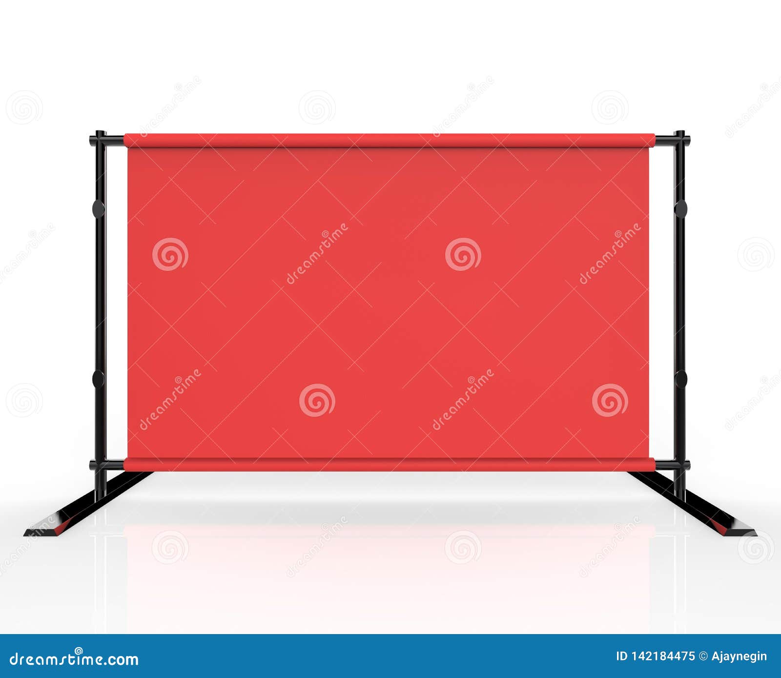 Backdrop Stand For Banners Royalty-Free Cartoon | CartoonDealer.com ...