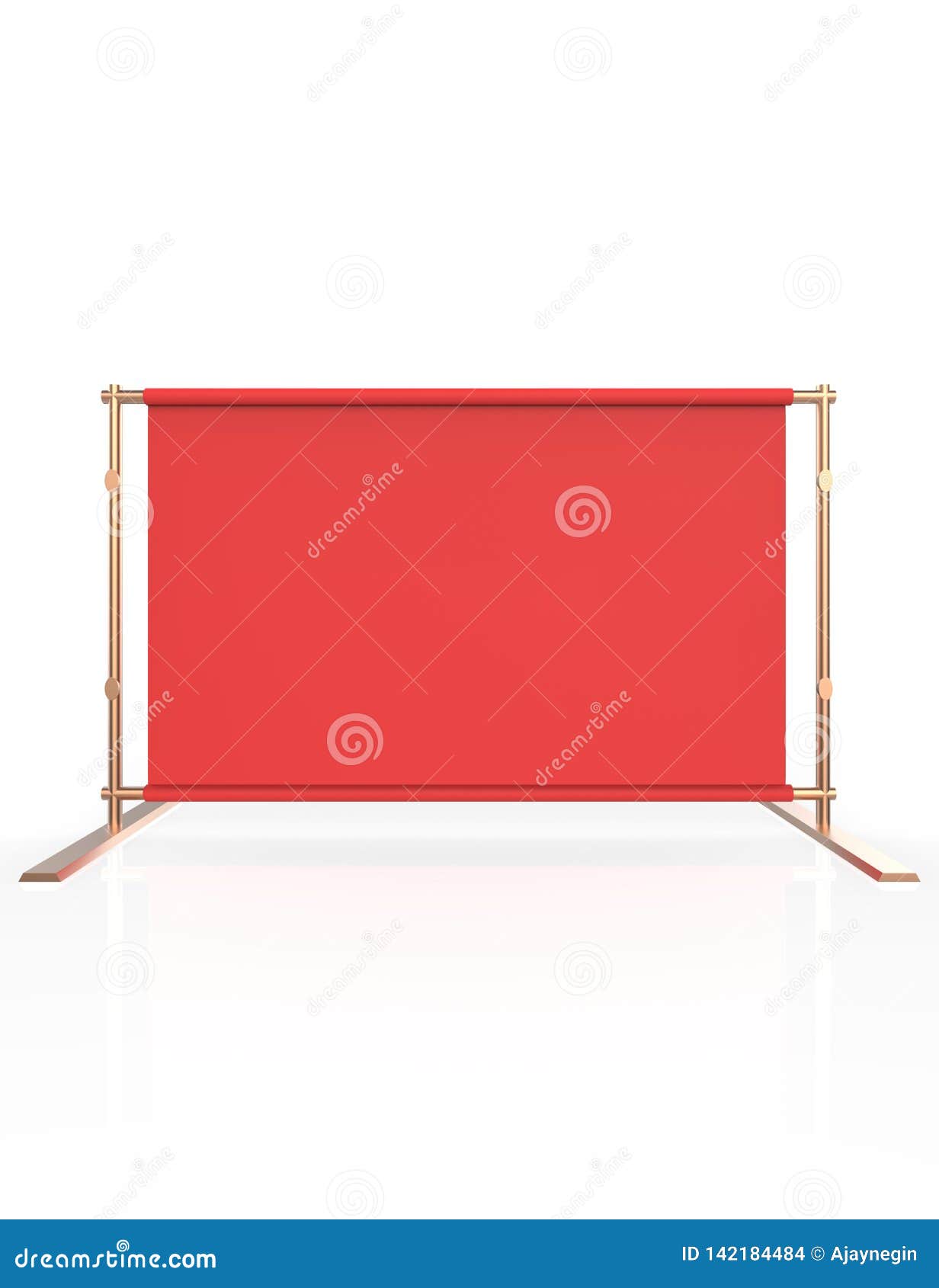 Backdrop Stand For Banners Royalty-Free Cartoon | CartoonDealer.com ...