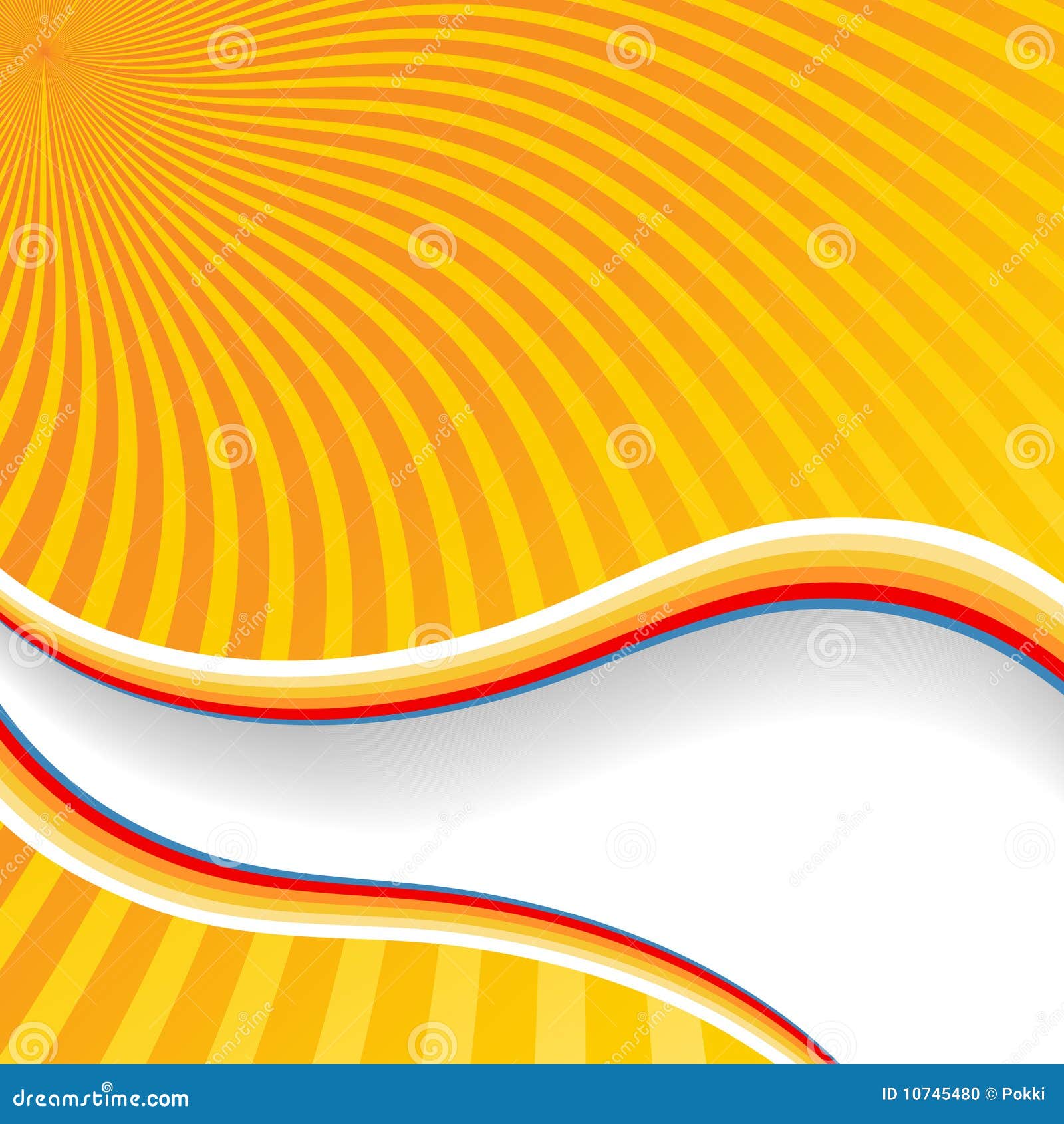 Backdrop with Sun. Illustration Stock Vector - Illustration of shape ...