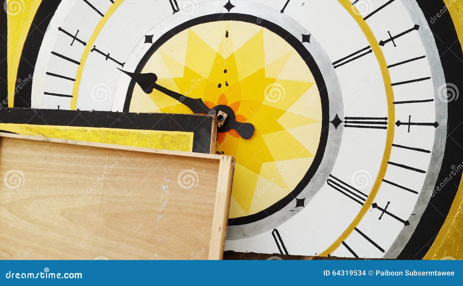 Backdrop of time. stock photo. Image of time, lost, future - 64319534