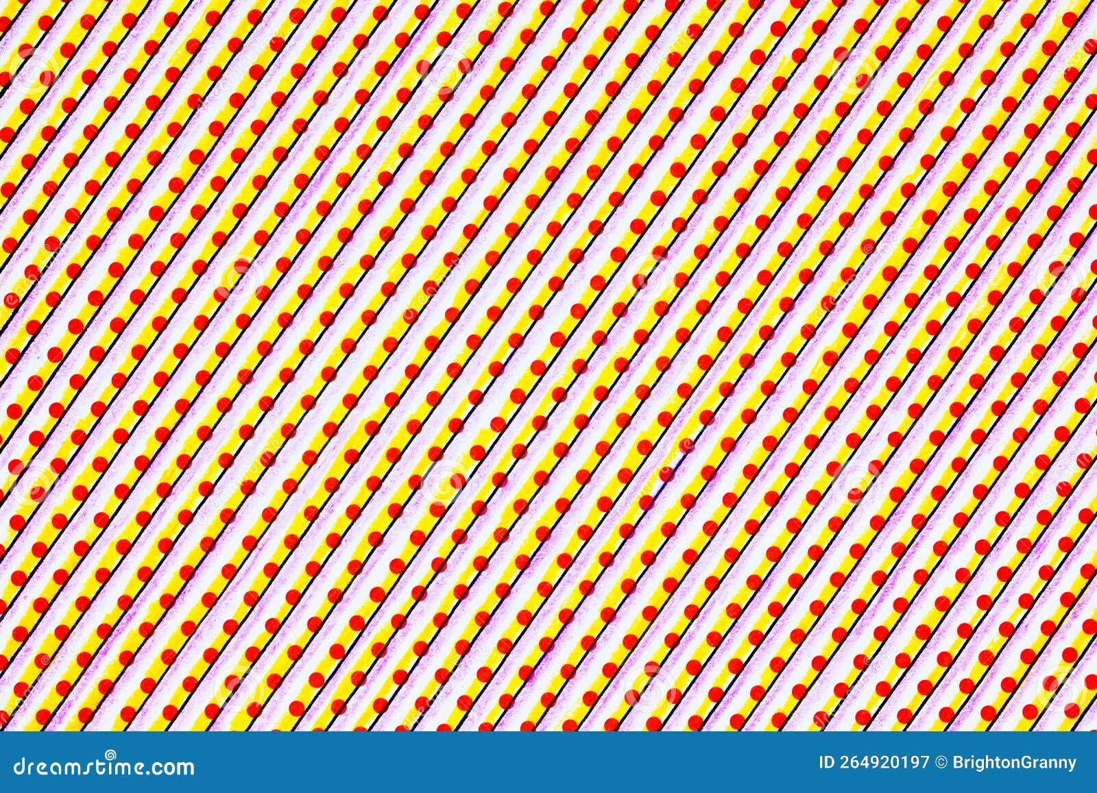 A Background of Diagonal Lines with Red Dots. Stock Image - Image of ...