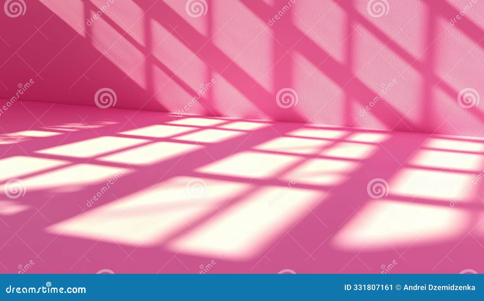 Backdrops, Studio and Walls Show Products. Red Shadow from Windows ...