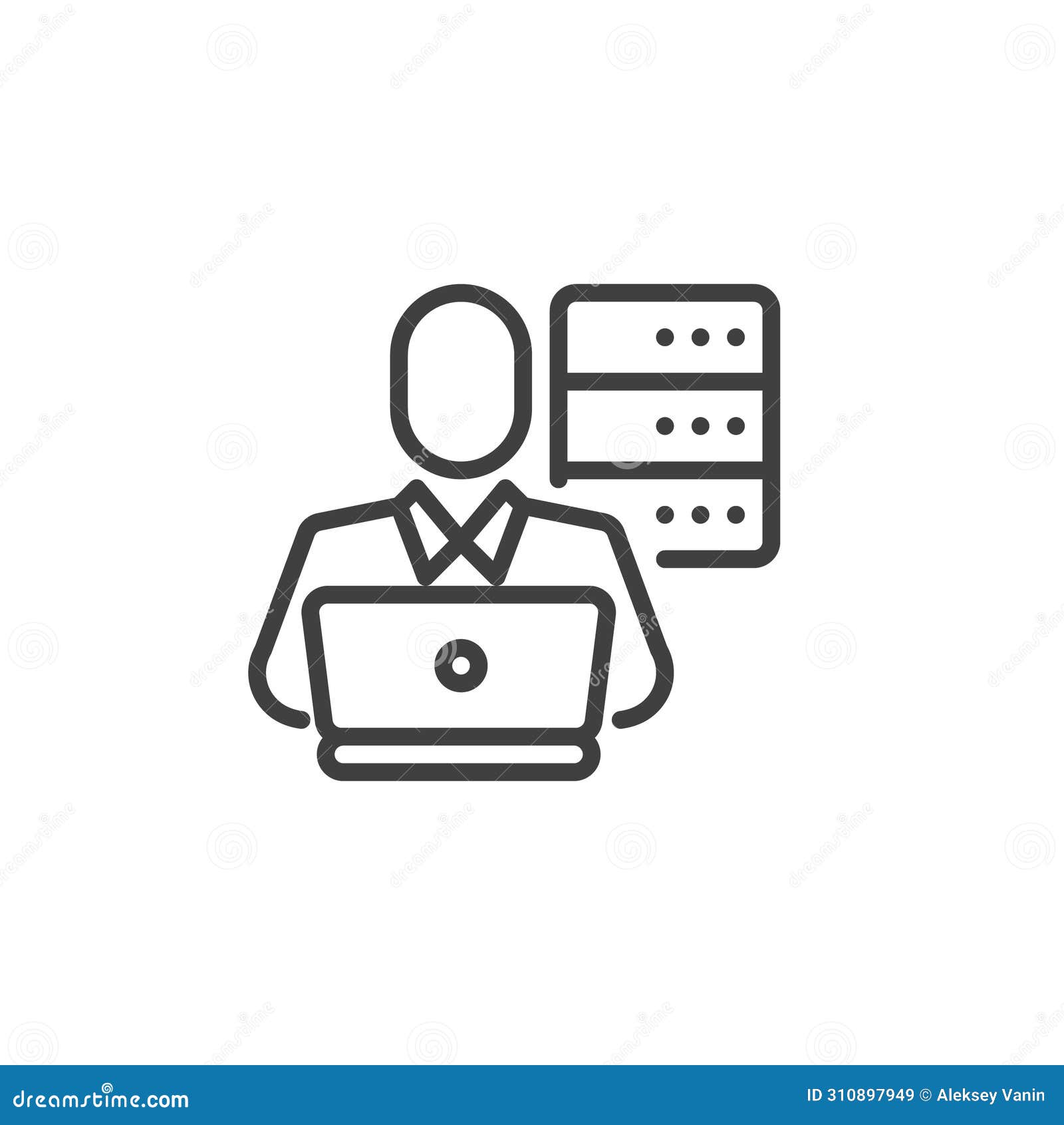 Backend Developer Line Icon Stock Illustration - Illustration of design ... Backend Developer Line Icon Stock Illustration - Illustration of design ...