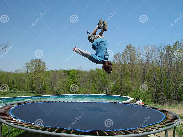 BackFlip stock image. Image of action, teen, backflip, tumble - 129363