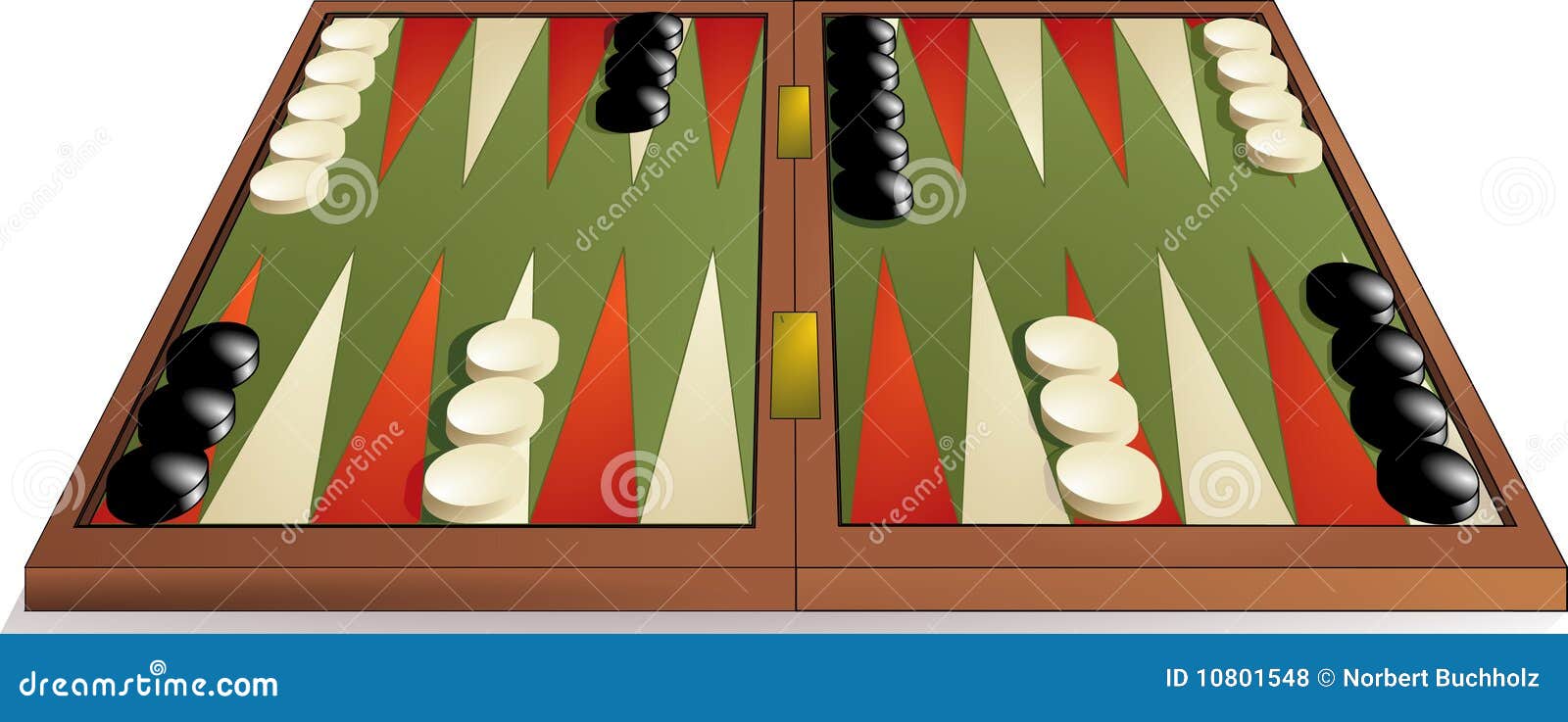 Backgammon Cartoon Vector | CartoonDealer.com #41992033
