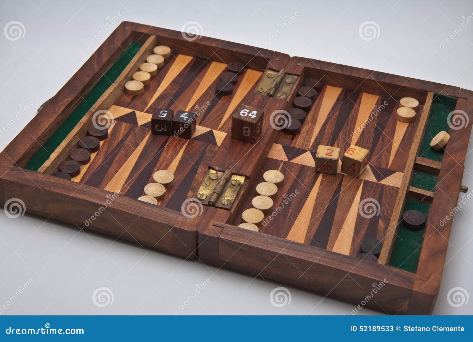 Backgammon box stock image. Image of recreation, leisure - 52189533