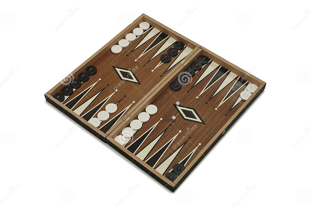 Backgammon Starting Position Stock Photo - Image of closeup, strategy ...
