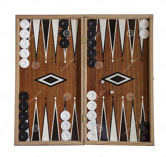 Backgammon Starting Position Stock Photo - Image of dice, gambling ...