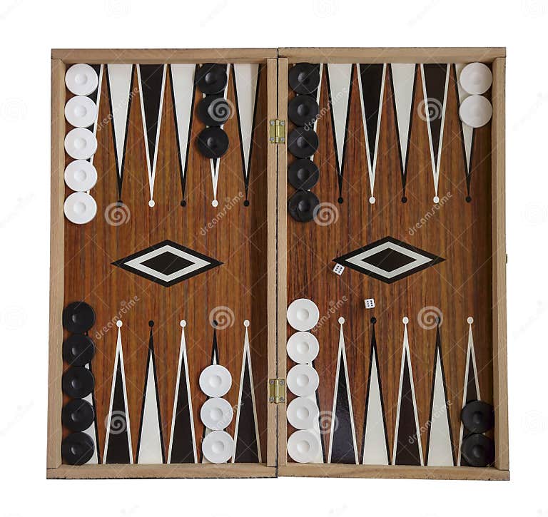 Backgammon Starting Position Stock Photo - Image of dice, gambling ...