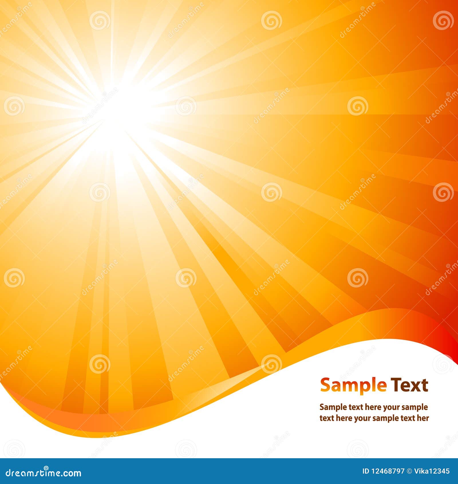 Background stock vector. Illustration of sunrise, rise - 12468797