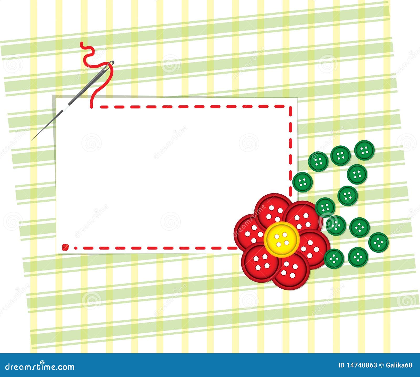 Background stock vector. Illustration of embroidery, pattern - 14740863