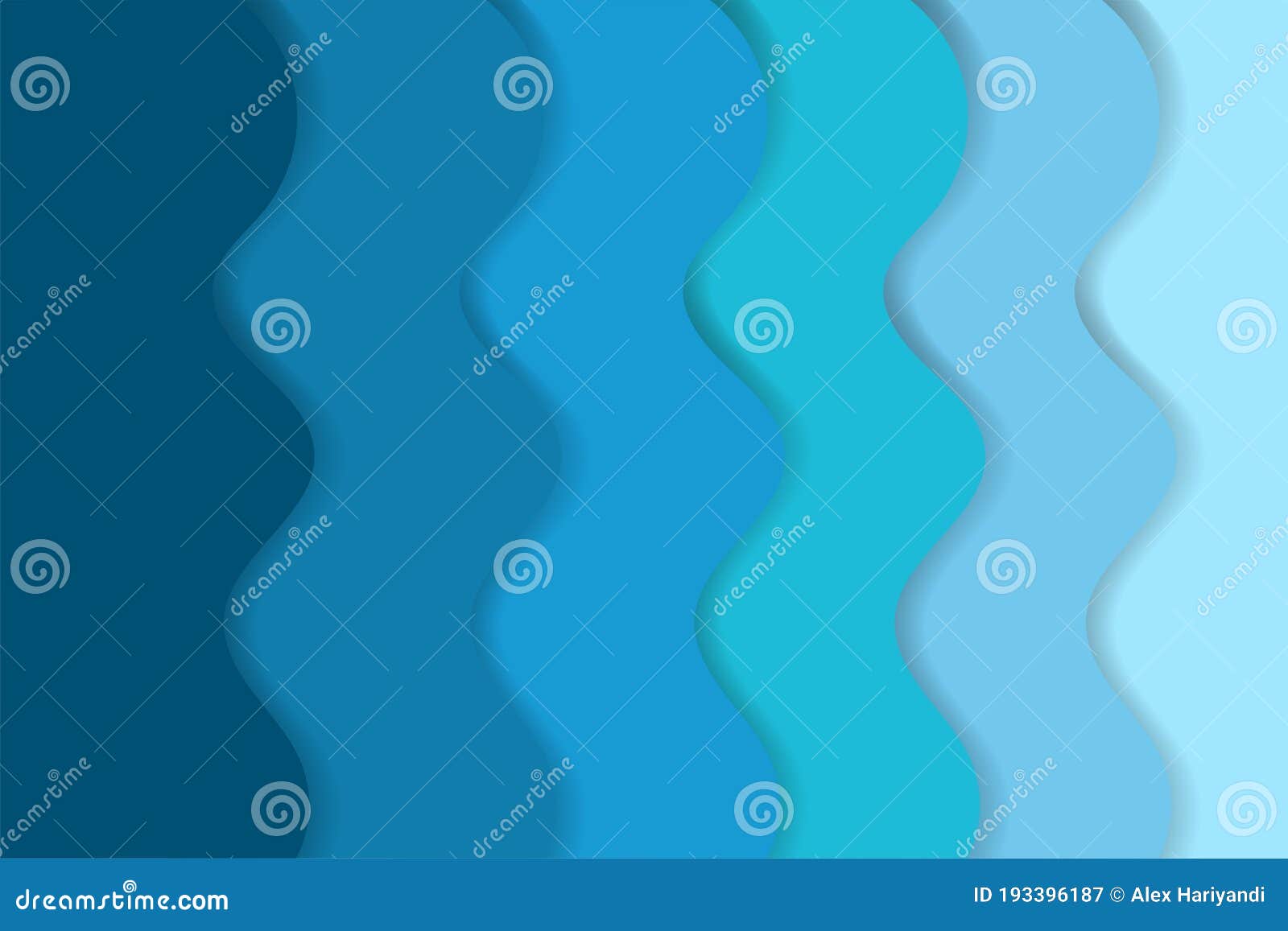 Abstract Background with Wave and Shadow Styles Stock Vector ...