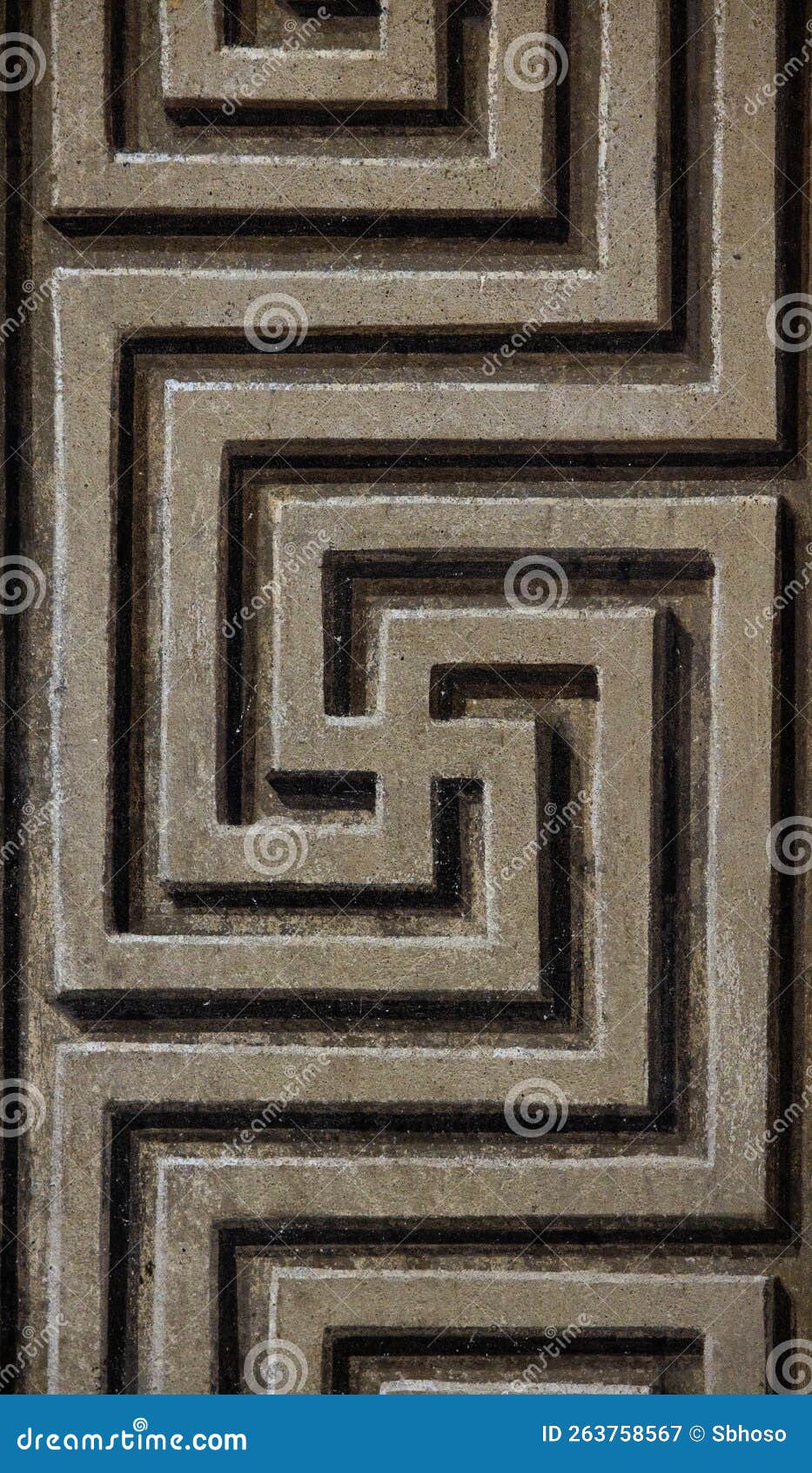 Vertical Geometric Pattern Decorative Pale Stone Background Stock Image ...