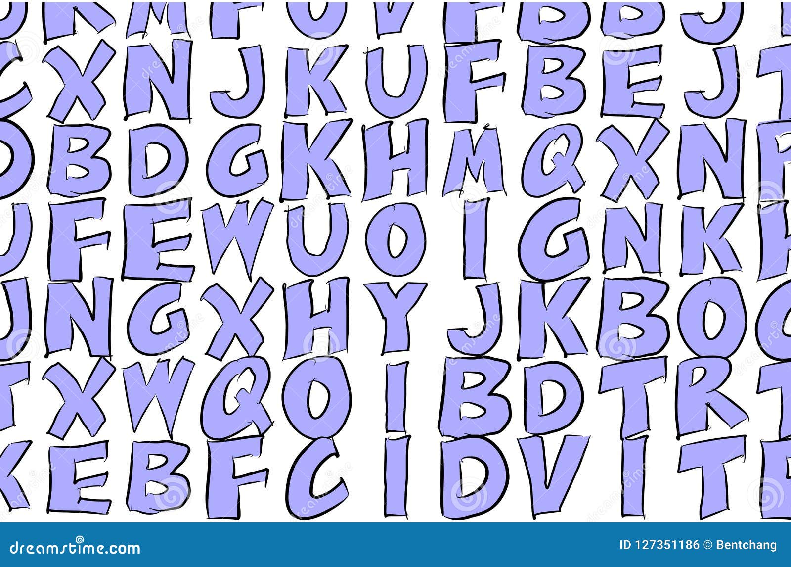 Background Abstract Alphabets Letters. Art, Type, Drawing & Web. Stock ...