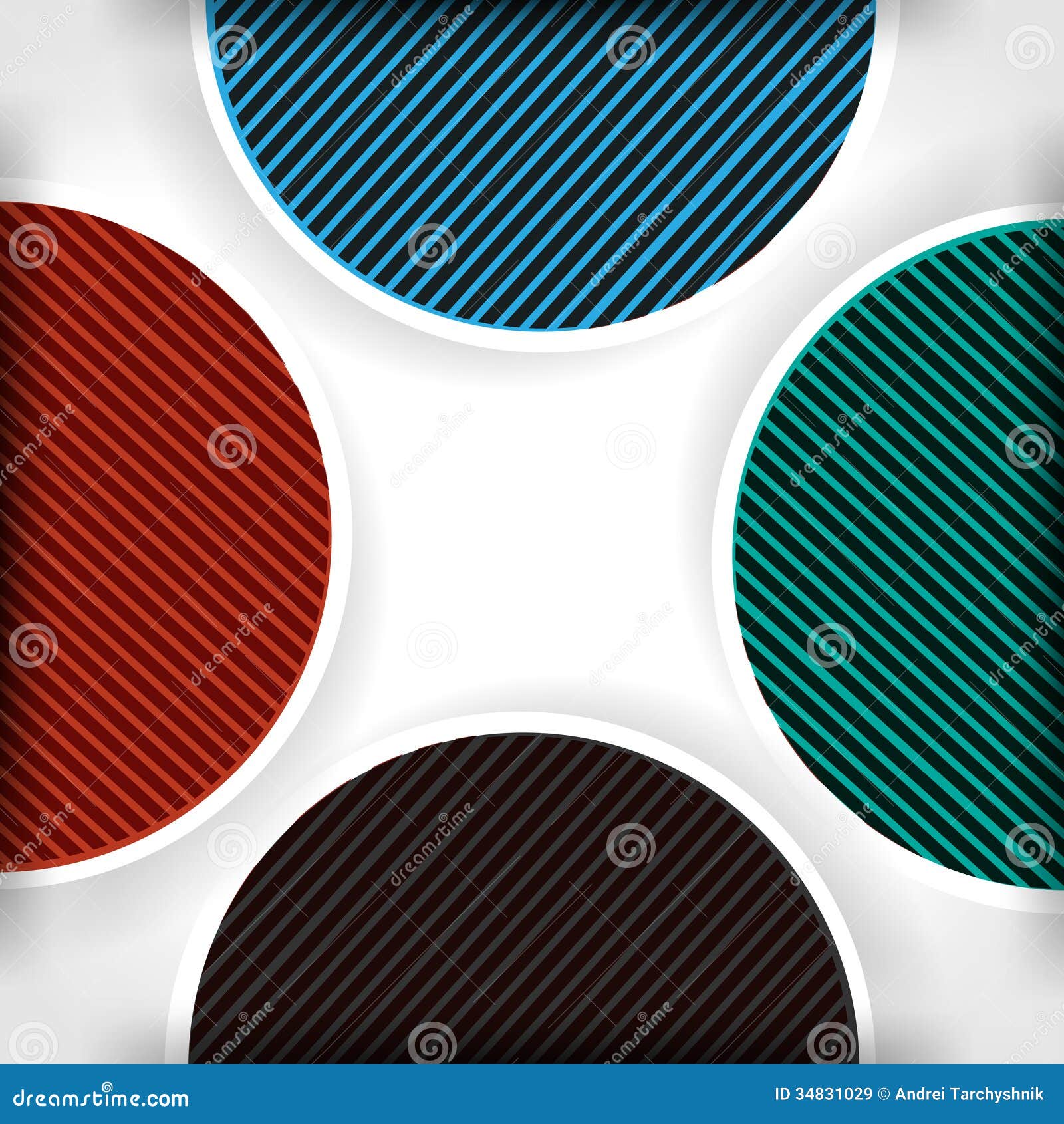 Background with Abstract Blank for Text Stock Vector - Illustration of ...