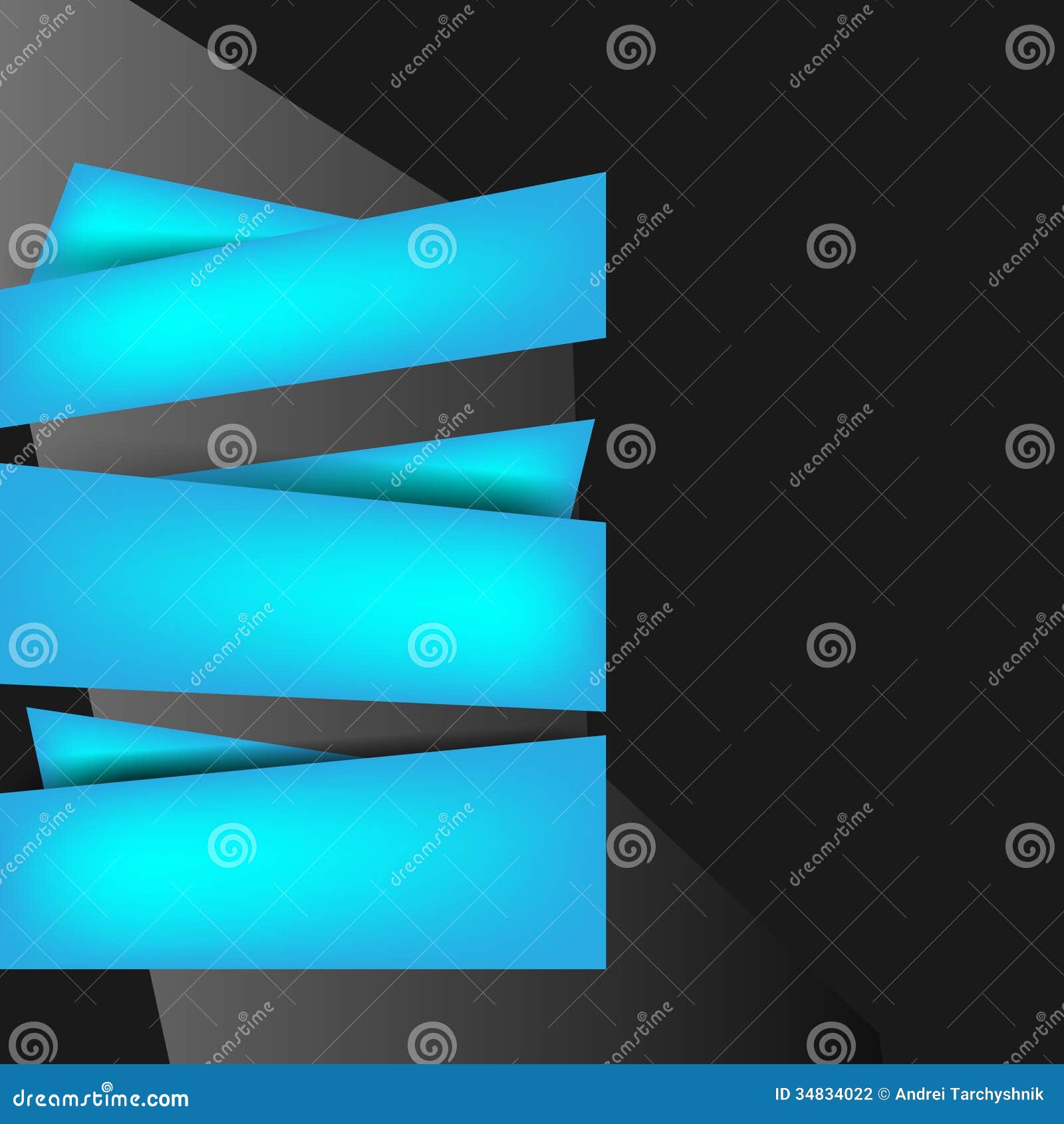 Background with Abstract Blank for Text Stock Vector - Illustration of ...