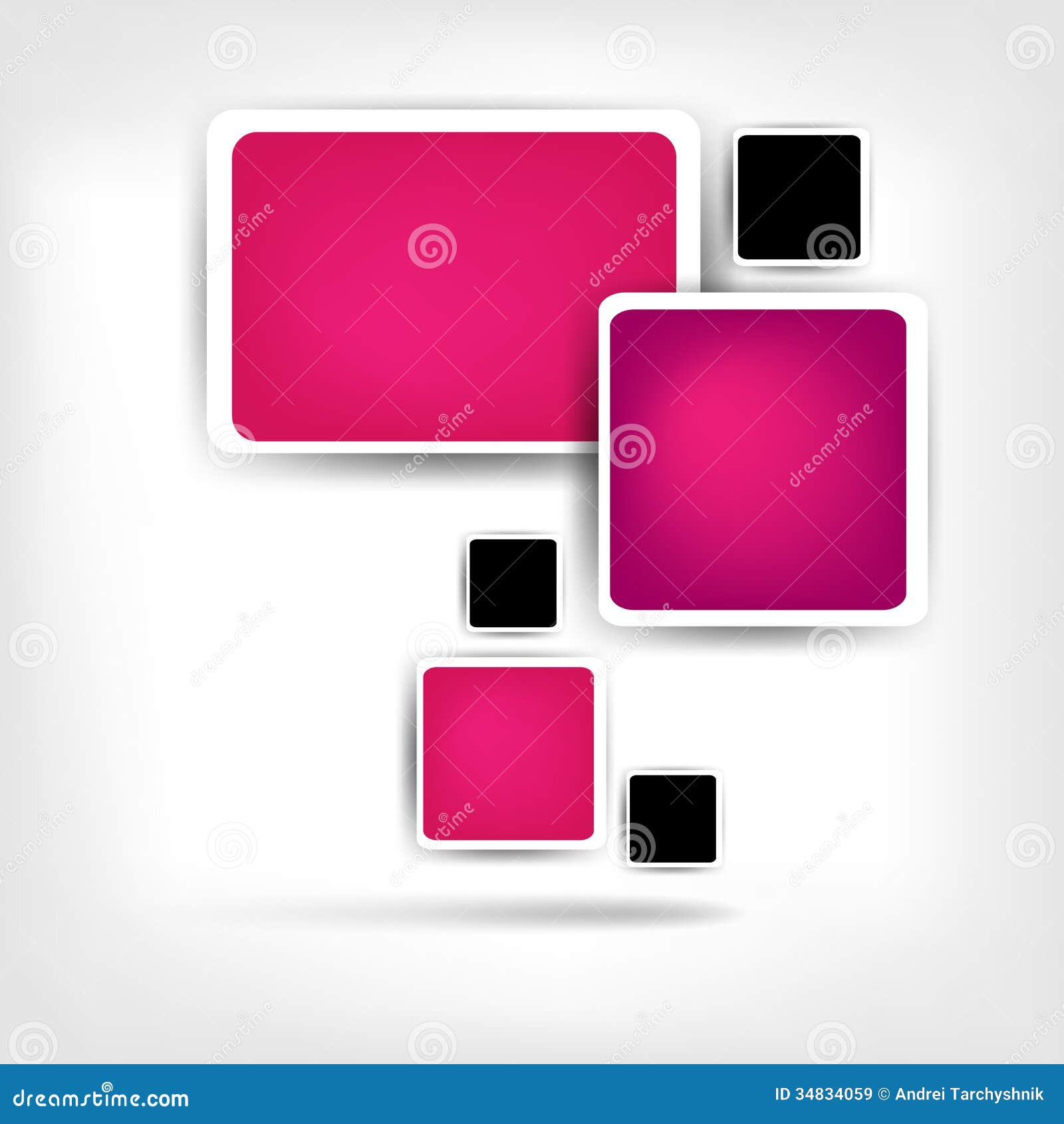 Background with Abstract Blank for Text Stock Vector - Illustration of ...