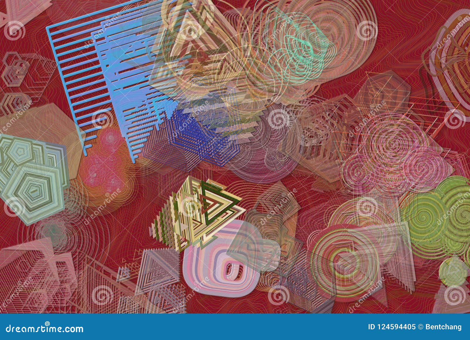 Background Abstract Blended Messy Shapes. Texture, Surface, Style ...